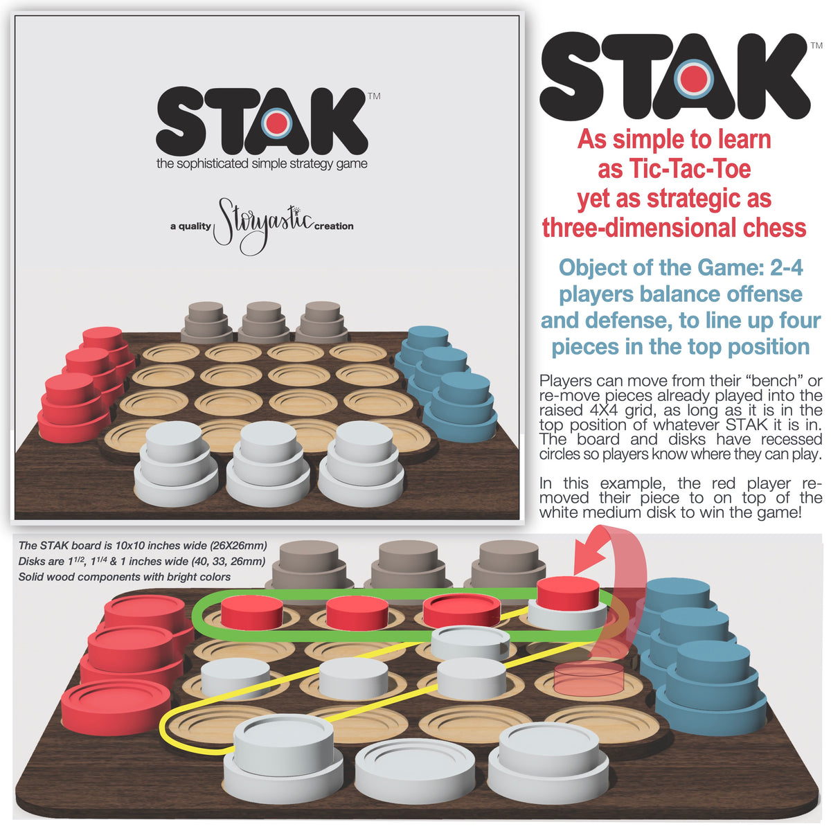 STAK: The Sophisticated Simple Strategy Game - Spielwarenmesse TOP 3 T ...